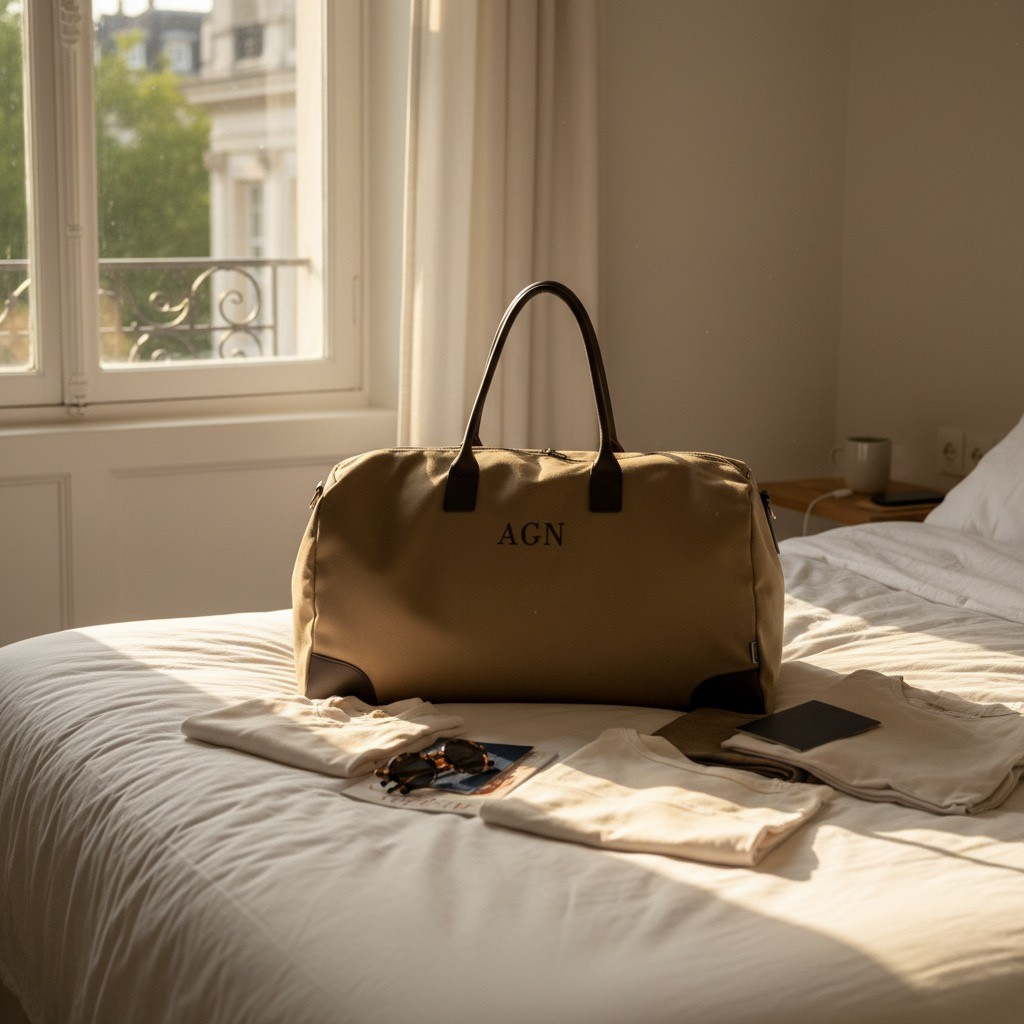 Rome Bag with Embroidered Initials – Unique and Customized – WALLBES